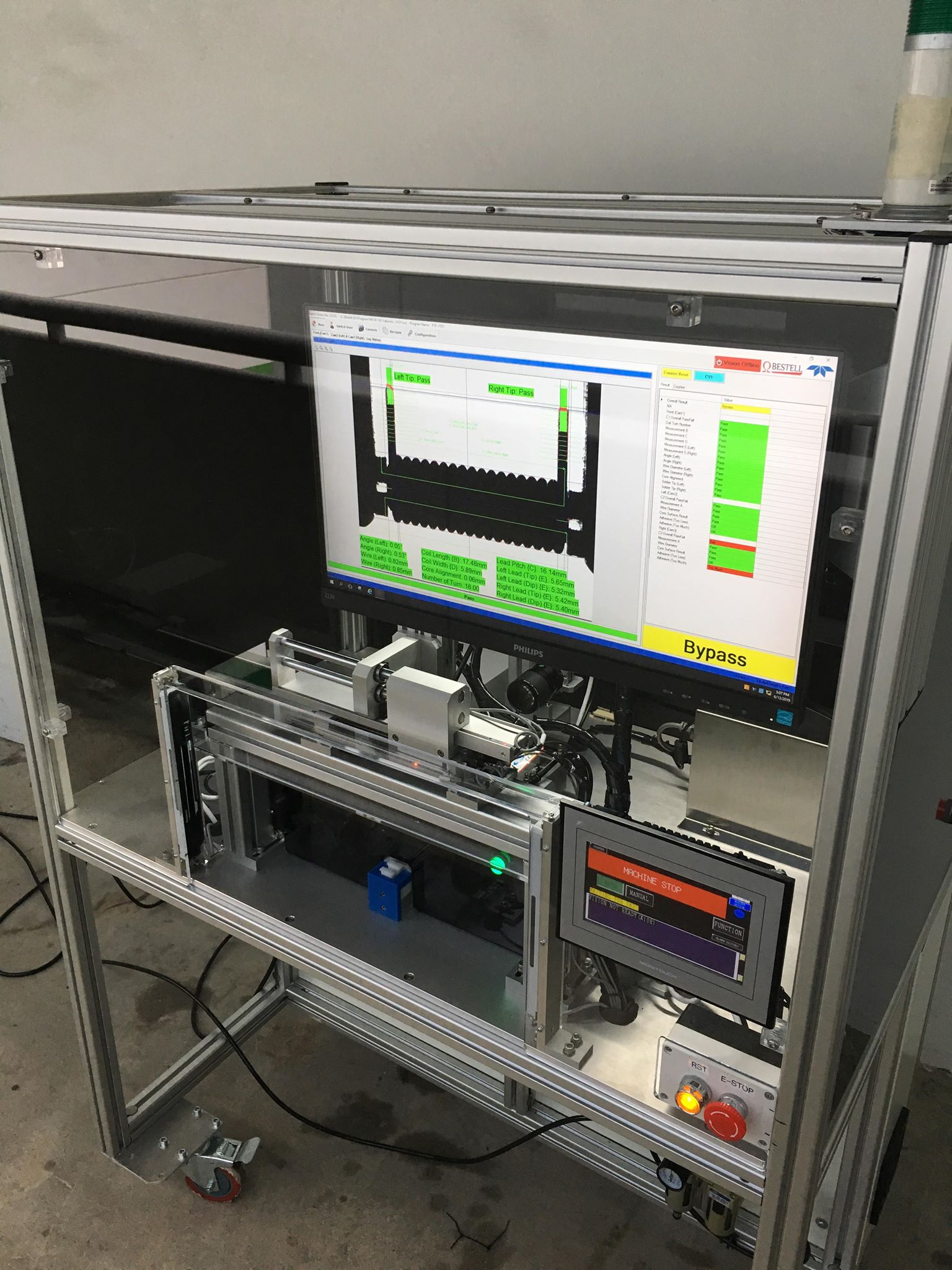 Coil Inductor AOI Inspection Machine – Bestell Solution Pte Ltd